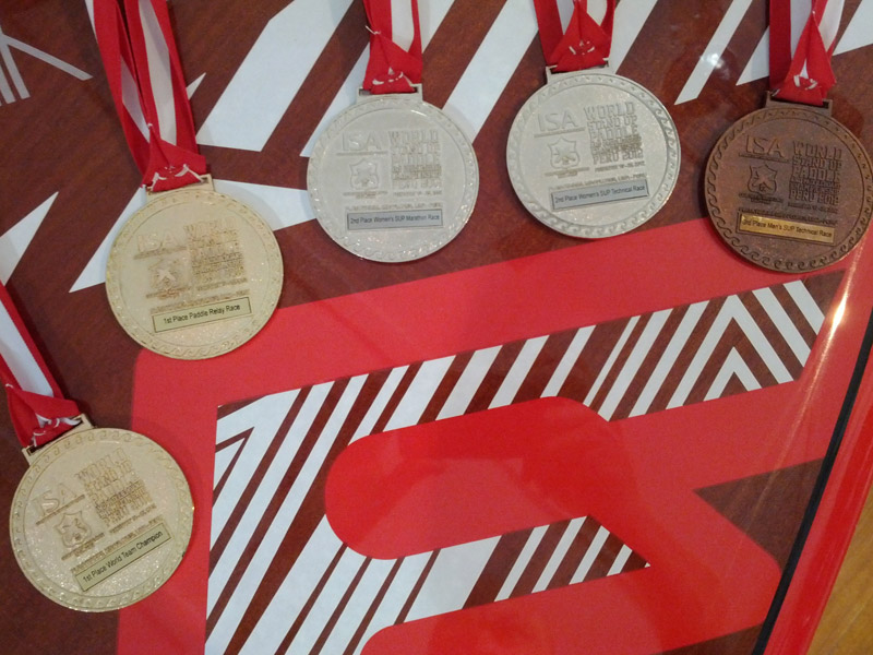 Up Close With The ISA World Championship Medals – SUP Racer