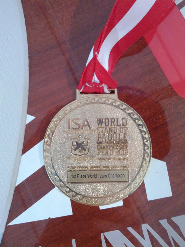 Up Close With The ISA World Championship Medals – SUP Racer