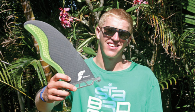 Connor Baxter Signs With Futures, New Hawaiian Downwind Fin On The Way ...