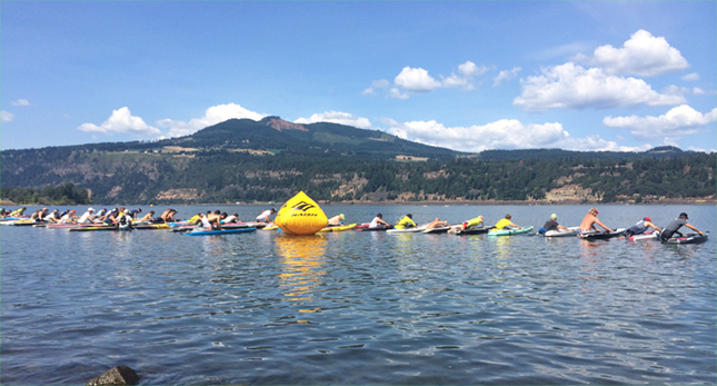 Open race start gorge paddle challenge – SUP Racer