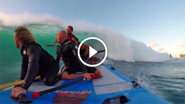 WATCH: Giant Inflatable SUP Madness In Hawaii – SUP Racer