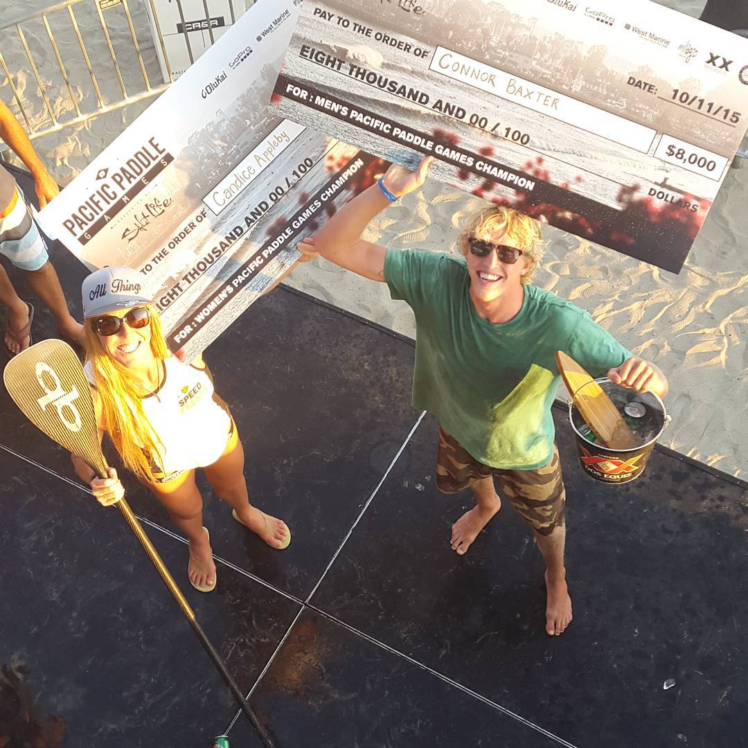 Connor Baxter, Candice Appleby Win the Pacific Paddle Games – SUP Racer