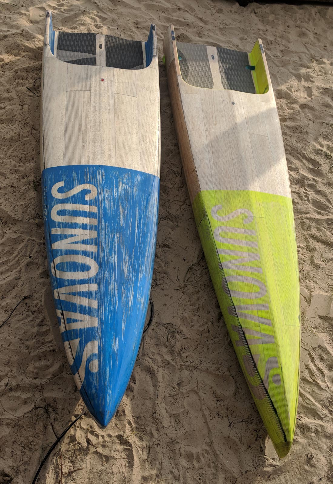 Game Changer? First Look at Sunova’s Two-Piece Race Boards – SUP Racer