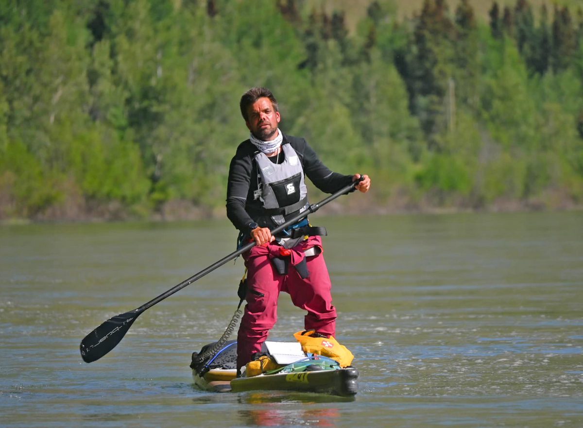 57 hours later, ultra hero Göran Gustavsson wins the Yukon River Quest ...